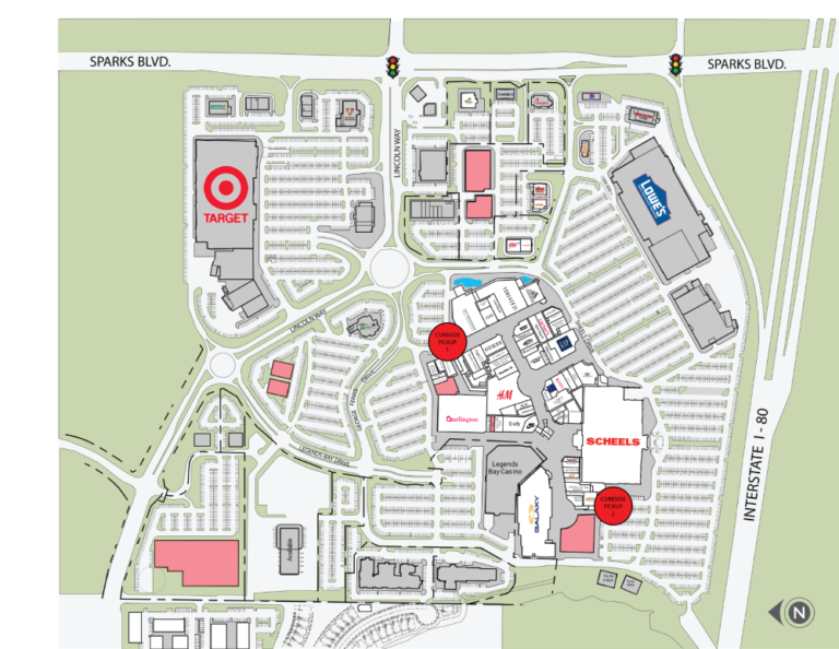Curbside Pickup Locations - The Outlets at Legends