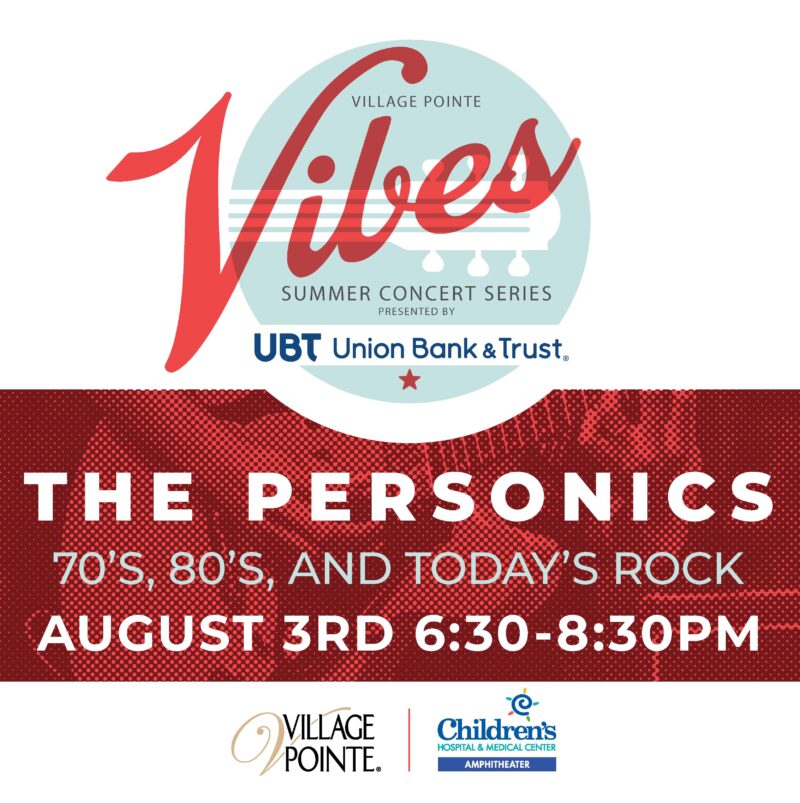 Events from Wednesday, August 9 – Thursday, July 13 – Village Pointe